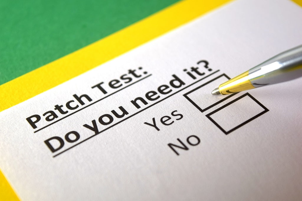 How To Patch Test Skin And Hair Product The Right Way