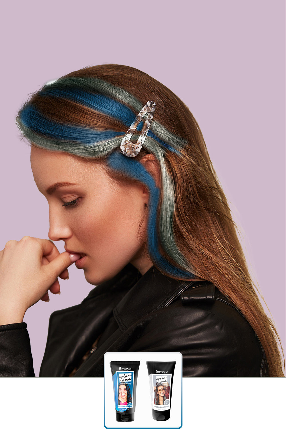 Buy Colorisma Euphoria Blue + Disco Platinum, Temporary 1-Day 1-Wash ...