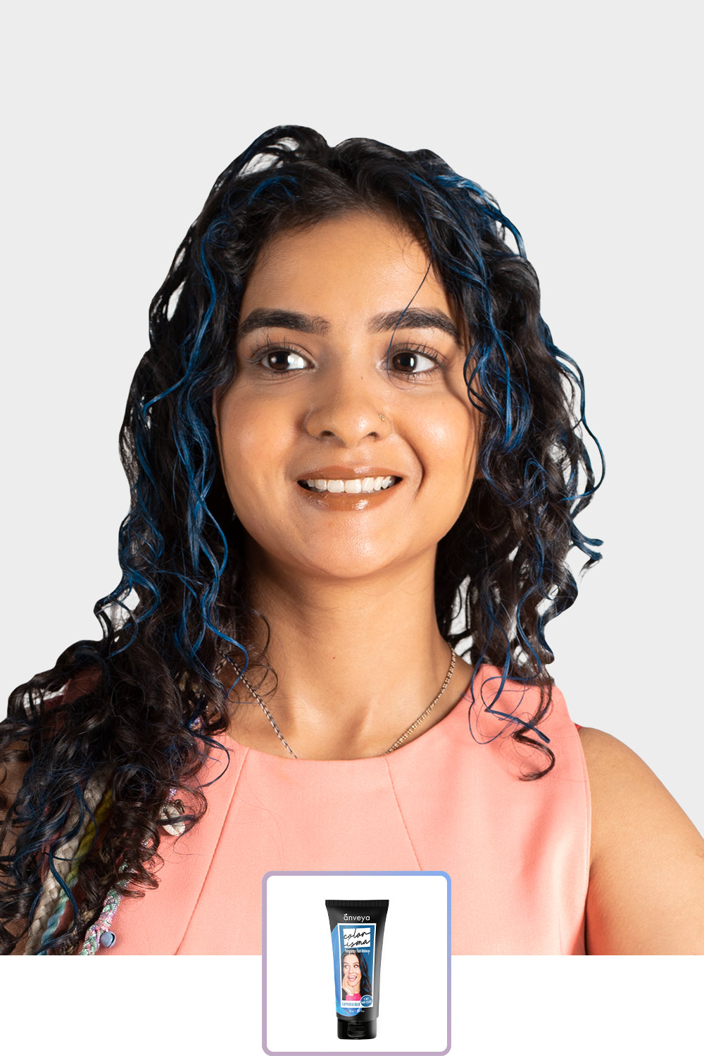 Buy Colorisma Euphoria Blue, Temporary 1-Day 1-Wash Hair Color MakeUp