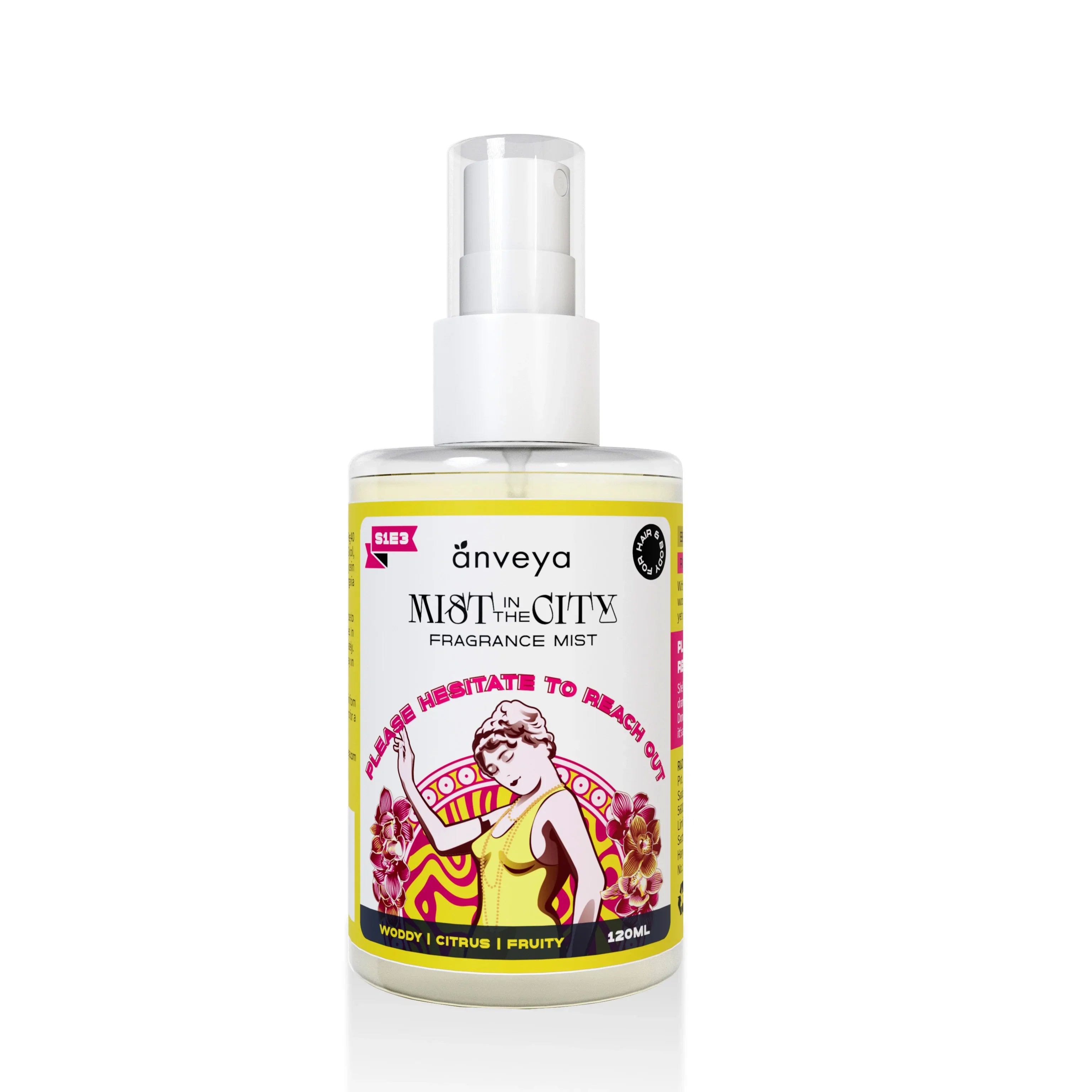 Buy Anveya Slide Into My Dms Mist: A Floral Fresh Woody Fragrance